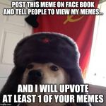 Doggo in soviet Russia... Meme Generator - Imgflip
