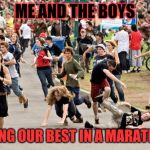 People running Meme Generator - Imgflip