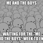 Npc crowd Meme Generator - Imgflip