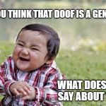 Evil Toddler Blank Meme Template - Imgflip