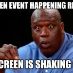 surprised shaq Meme Generator - Imgflip