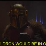 a pauldron would be in order Meme Generator - Imgflip