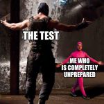Pink Guy vs Bane Meme Generator - Imgflip