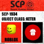 SCP Label Template: Keter Meme Generator - Imgflip