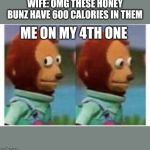 side eye teddy Meme Generator - Imgflip