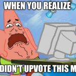 Patrick Star Internet Disgust Meme Generator - Imgflip