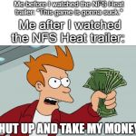 Shut Up And Take My Money Fry Meme Generator - Imgflip
