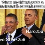 obama medal Meme Generator - Imgflip