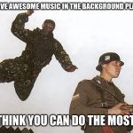 Soldier jump spetznaz Blank Template - Imgflip