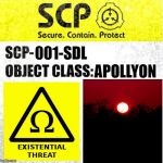 SCP Sign Generator Meme Generator - Imgflip