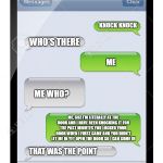 Blank text conversation Meme Generator - Imgflip