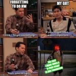 I think I forgot something Meme Generator - Imgflip