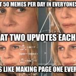 Calculating meme Meme Generator - Imgflip