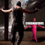 Pink Guy vs Bane Blank Template - Imgflip