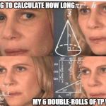 Math lady/Confused lady Blank Template - Imgflip