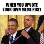 obama medal Meme Generator - Imgflip