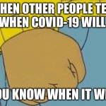 Arthur Fist Meme Generator - Imgflip