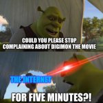 Shrek For Five Minutes Meme Generator - Imgflip