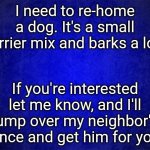 blue background Meme Generator - Imgflip