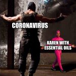 Pink Guy vs Bane Meme Generator - Imgflip