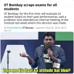 IITB Zakir khan Meme Generator - Imgflip