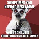 Chill Out Lemur Blank Meme Template - Imgflip