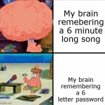 patrick big brain Blank Template - Imgflip