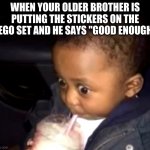 Uh oh drinking kid Meme Generator - Imgflip