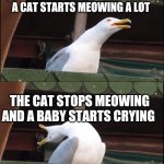 Inhaling Seagull Meme Generator - Imgflip