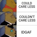 Fancy pooh Blank Template - Imgflip