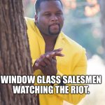 Black guy hiding behind tree Meme Generator - Imgflip