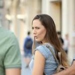 novia distraida Meme Generator - Imgflip
