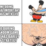 Big Brain Mickey Meme Generator - Imgflip