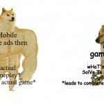 Buff Doge vs Crying Cheems Meme Generator - Imgflip