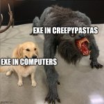 dog vs werewolf Meme Generator - Imgflip
