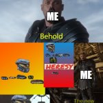 Behold my stuff Blank Template - Imgflip