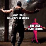 Pink Guy vs Bane Meme Generator - Imgflip