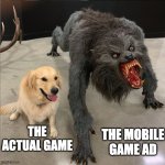 dog vs werewolf Meme Generator - Imgflip