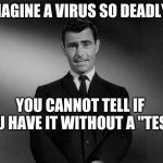 rod serling twilight zone Meme Generator - Imgflip