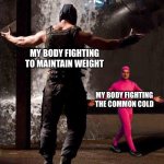 Pink Guy vs Bane Meme Generator - Imgflip