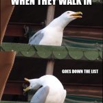 Inhaling Seagull Meme Generator - Imgflip
