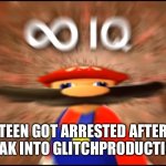 Infinity IQ Mario Blank Template - Imgflip