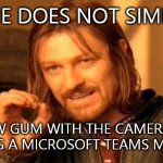 One Does Not Simply Meme Generator - Imgflip