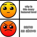 geometry dash difficulty faces Meme Generator - Imgflip