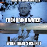 Freezing cold Meme Generator - Imgflip
