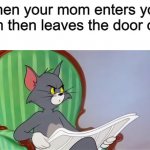 Tom Cat Reading a newspaper Meme Generator - Imgflip