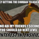 interest intensifies Meme Generator - Imgflip