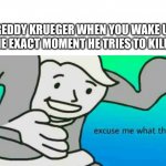 Excuse Me What The Frick Meme Generator - Imgflip