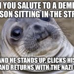Awkward Moment Sealion Meme Generator - Imgflip