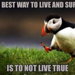 Unpopular Opinion Puffin Blank Meme Template - Imgflip